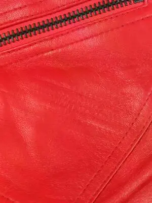 Dior 2010s Heart-patch Zip-up Mini Skirt