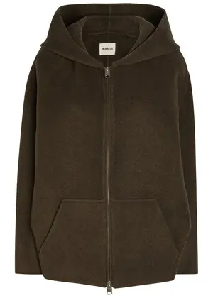 Khaite Dolem Hooded Wool Jacket