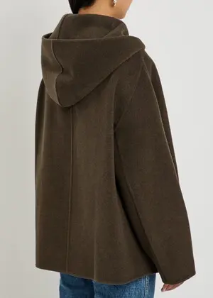 Khaite Dolem Hooded Wool Jacket