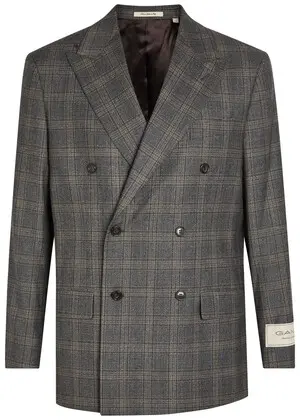 Gant Checked Wool Blazer