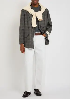 Gant Checked Wool Blazer
