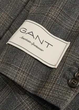 Gant Checked Wool Blazer