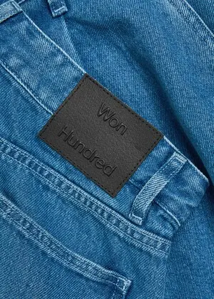 WON HUNDRED Camden Relaxed Straight-leg Denim Jeans