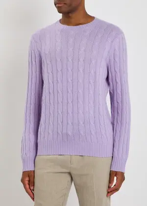 Polo Ralph Lauren Cable-knit Cashmere Crewneck Jumper