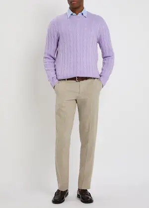 Polo Ralph Lauren Cable-knit Cashmere Crewneck Jumper