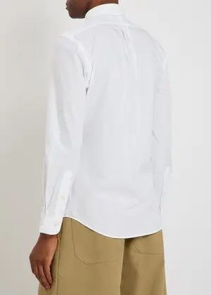 Polo Ralph Lauren Logo-embroidered Stretch-cotton Shirt