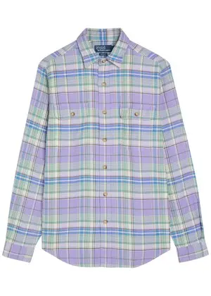 Polo Ralph Lauren Checked Flannel Shirt - Green