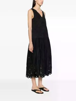 Sea Gardener Midi Dress