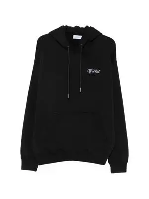 Off-White Logo-embroidered Hoodie