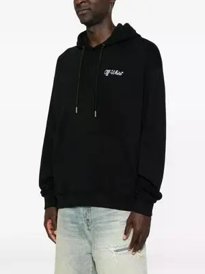 Off-White Logo-embroidered Hoodie