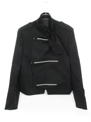 Dior 2010s X Peter Doig Napoleon Wool Jacket - Black