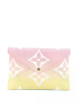 LOUIS VUITTON Kirigami Pochette Monogram Giant Gm Pouch - Pink