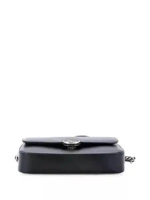 Gucci Petite Gg Flap Leather Shoulder Bag
