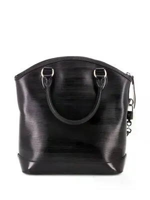 LOUIS VUITTON Lockit Handbag Epi Leather Pm Satchel - Black