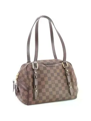 LOUIS VUITTON Rivington Satchel Damier Pm Shoulder Bag - Brown