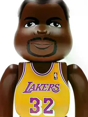 MEDICOM TOY X Nba Magic Johnson Be@rbrick Set - Brown