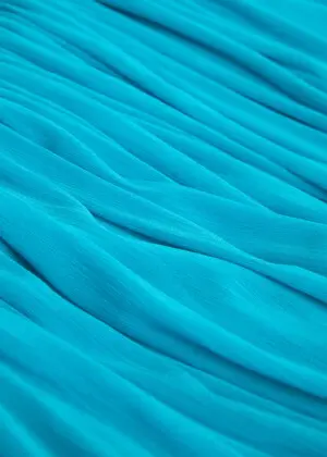 Ronny Kobo Chelly Cropped Top - Turquoise