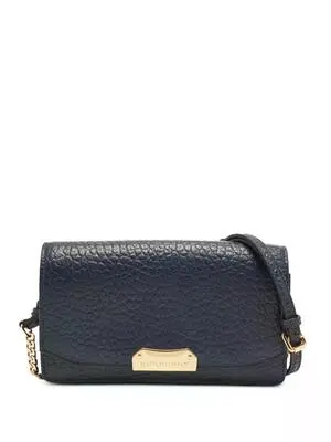 Burberry Burberry Leather Crossbody Bag Blue
