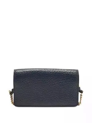 Burberry Leather Crossbody Bag - Blue