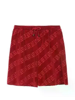 Fendi Textured Bottoms For Men
