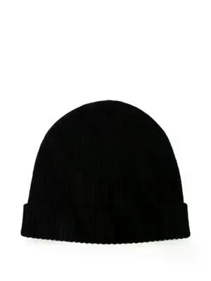 Rick Owens Ribbed-knit Beanie Hat