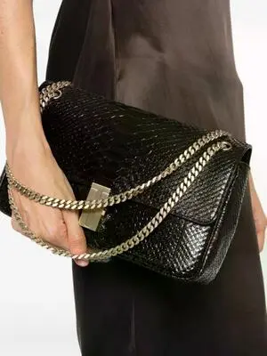 TOM FORD Chain-link Shoulder Bag - Brown