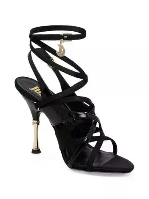 Just Cavalli Strappy Logo-charm Sandals