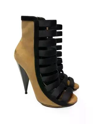 Gucci Olimpia Elastic-strap Suede Boots