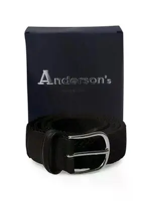 Anderson's Woven Effect Buckle Belt - Brown