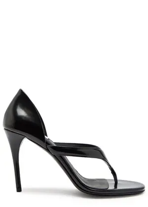 Alaïa Infradito 90 Leather Sandals