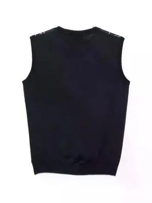 Fabiana Filippi Abstract-print Vest - Blue