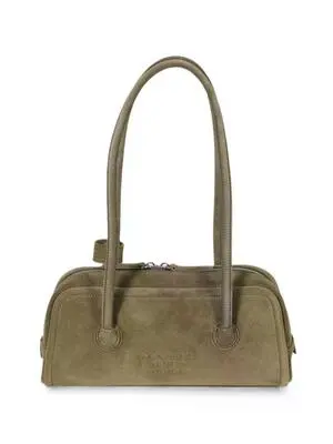MARGESHERWOOD Suede Logo-embossed Shoulder Bag - Brown