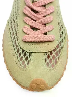 HOFF Bridge Fishnet Mesh Panelled Sneakers
