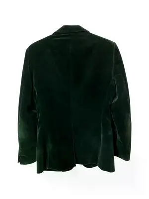 Emporio Armani Single-breasted Velvet Jacket