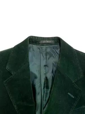 Emporio Armani Single-breasted Velvet Jacket