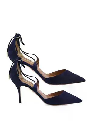 AQUAZZURA Very Matilde Pumps - Blue