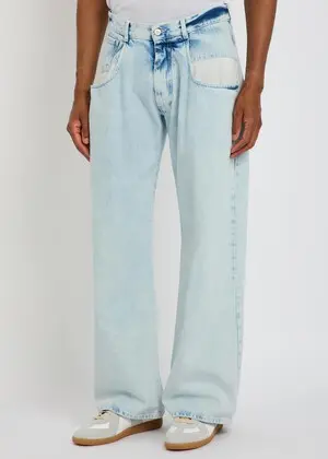 MAISON MARGIELA Exposed-pocket Straight-leg Jeans
