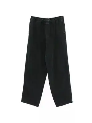 American Vintage Charcoal Faded Effect Track Pants - Black