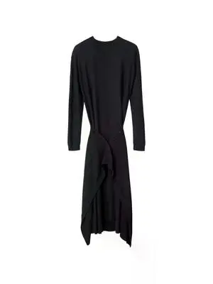 LEMAIRE Buttoned Dress In Merino Wool Blend