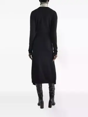 LEMAIRE Buttoned Dress In Merino Wool Blend