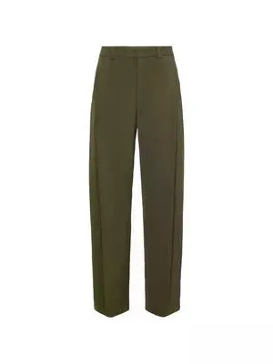 DRYKORN Pressed-crease Tailored Trousers - Green
