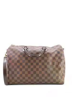 LOUIS VUITTON Speedy Bandouliere Satchel - Brown