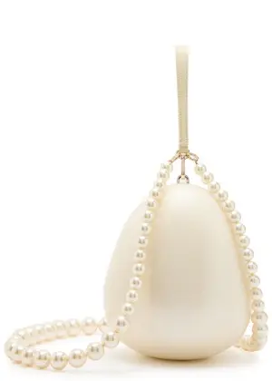 Simone Rocha Egg Cross-body Bag - Pearl