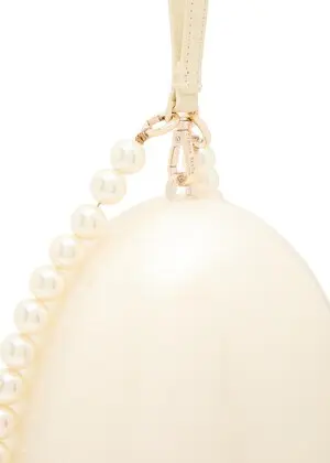 Simone Rocha Egg Cross-body Bag - Pearl