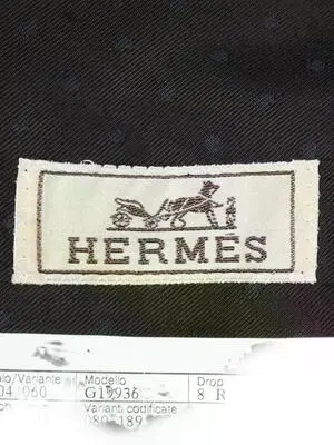 Hermès 2010s Dot-pattern Reversible Blazer