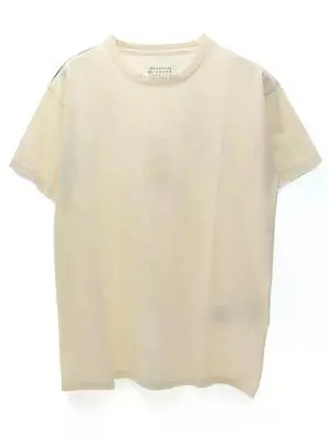 MAISON MARGIELA Short-sleeve Cottont-shirt - Neutrals