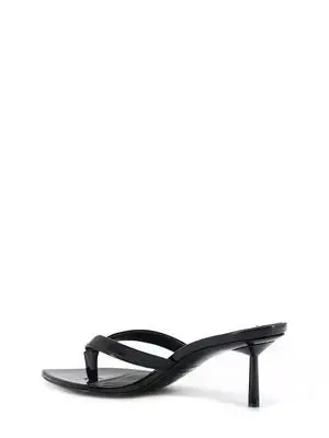 LE SILLA Patent Leather Thong Sandals