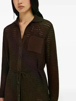 FERRAGAMO Knitted Shirt Dress