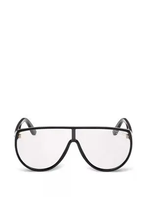 TOM FORD Geometric-frame Sunglasses - Black