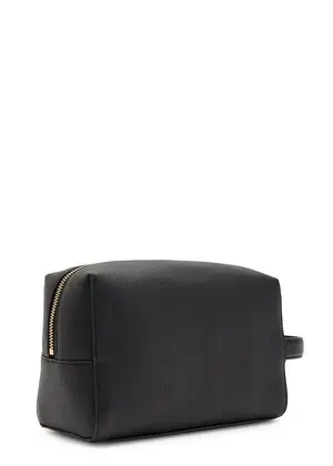Paul Smith Signature Stripe Grained Leather Wash Bag
